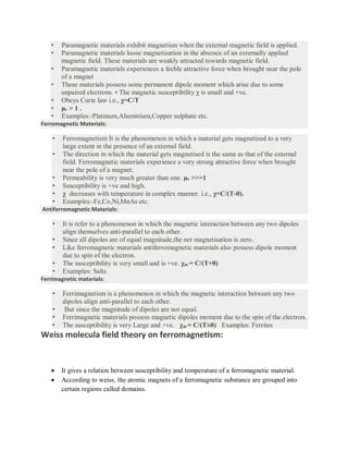 Magnetic materials | PDF