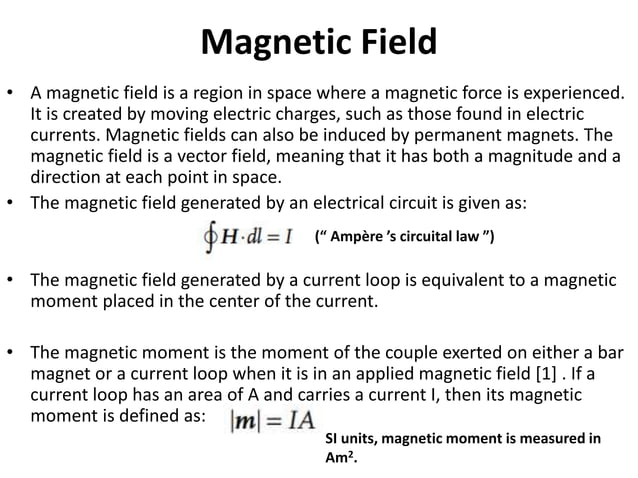 MAGNETIC METHOD IN GEOPHYSICAL SURVEY.pptx | Chemistry | Science