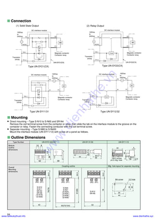 Magnetic Motor Starters And Magnetic Contactors Ms N Series