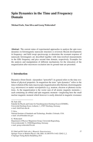 Magnetic nanostructures | PDF