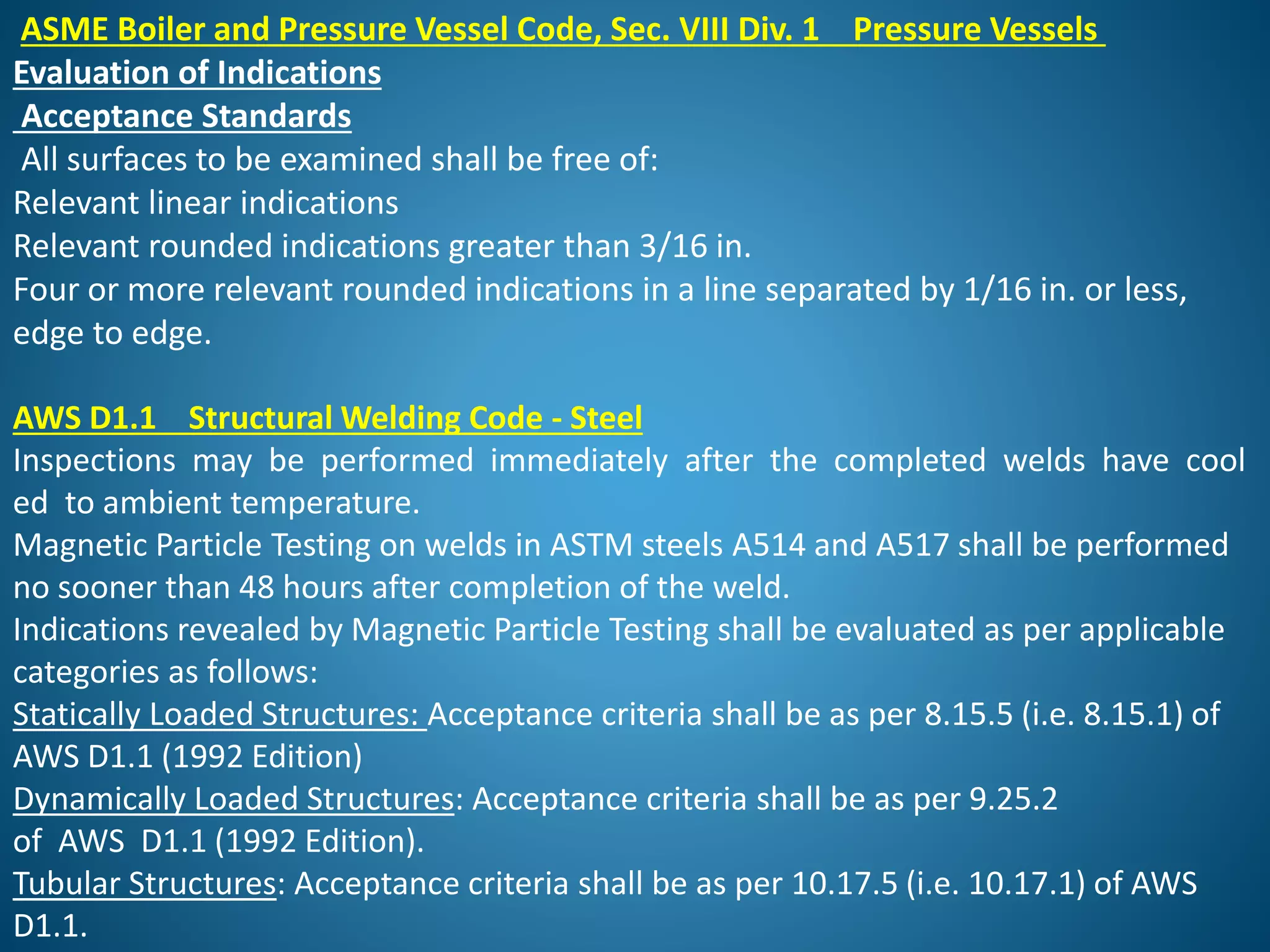 Self Study Magnetic Particle Inspection | PPTX