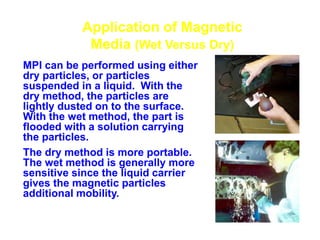 Magnetic particle inspection | PDF