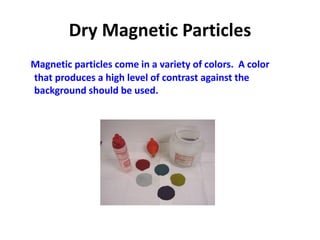 Magnetic particle inspection | PDF