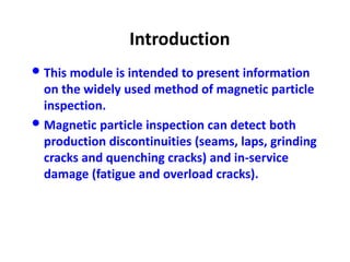 Magnetic particle inspection | PDF