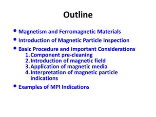 Magnetic particle inspection | PDF