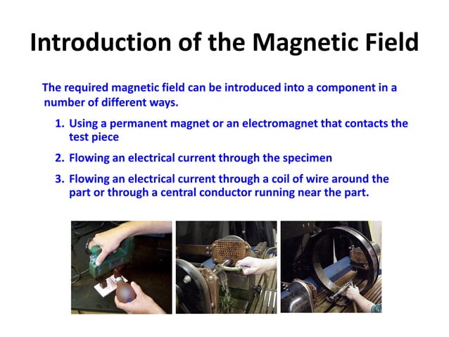Magnetic particle inspection | PDF