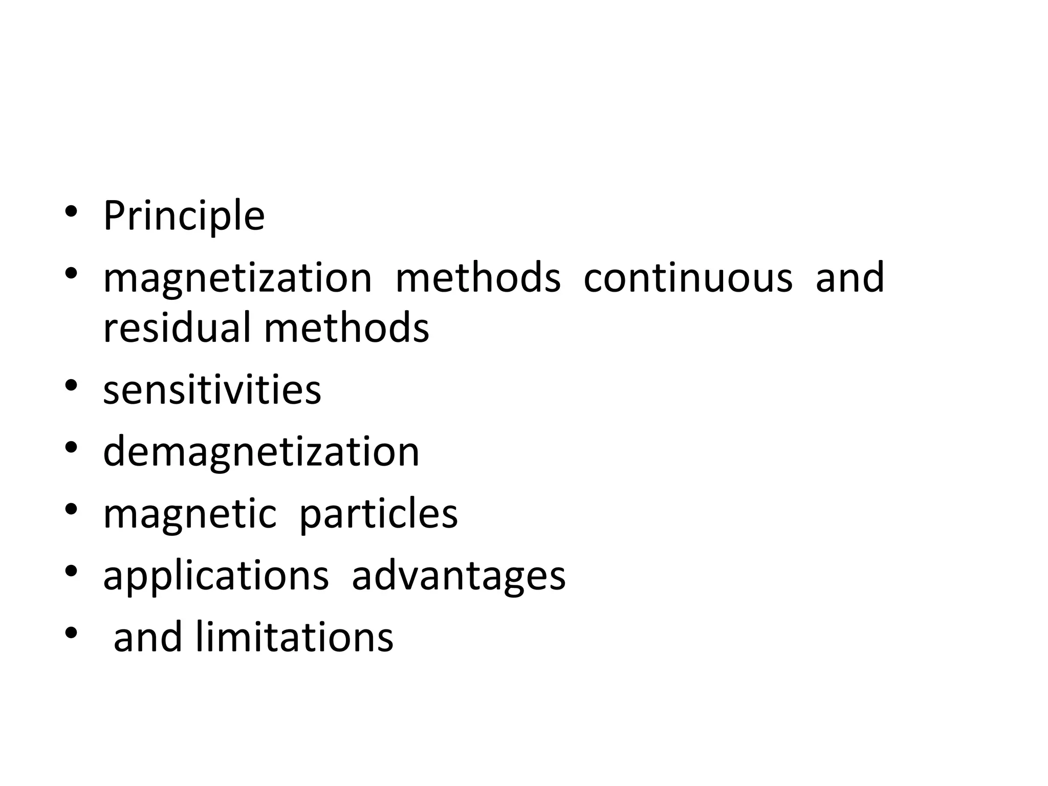 Magnetic Particle Inspection Ppt