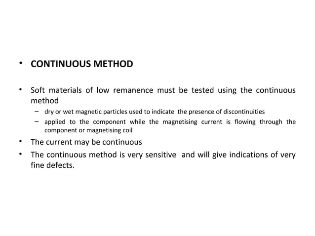 Magnetic Particle Inspection Ppt
