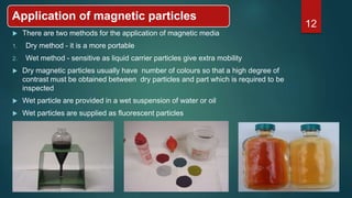 Magnetic particle inspection modified | PPT