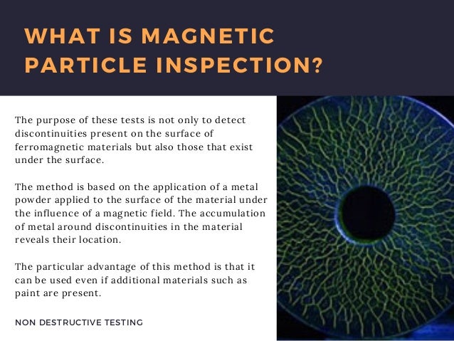Magnetic Particle Testing | Non Destructive Testing | SCI, Control ... Magnetic Particle Testing | Non Destructive Testing | SCI, Control ...