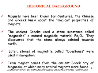Magnetic properties | PDF