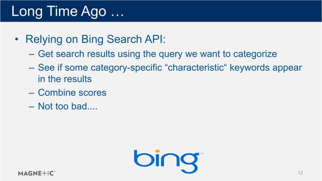 Magnetic - Query Categorization at Scale | PPT Magnetic - Query Categorization at Scale | PPT