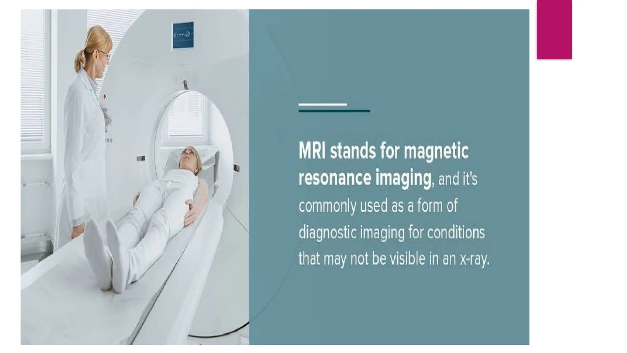 Magnetic resonance imaging (MRI) for medical students | PPTX