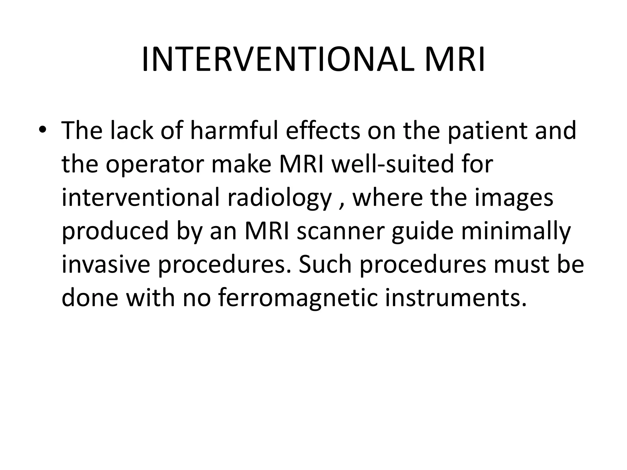 Introduction to Magnetic resonance imaging (mri) | PPTX