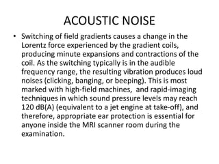 Introduction to Magnetic resonance imaging (mri) | PPTX