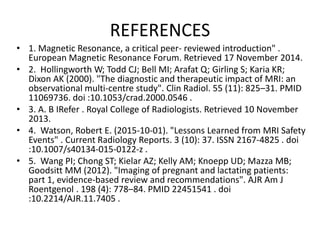 Introduction to Magnetic resonance imaging (mri) | PPTX | Brain and ...
