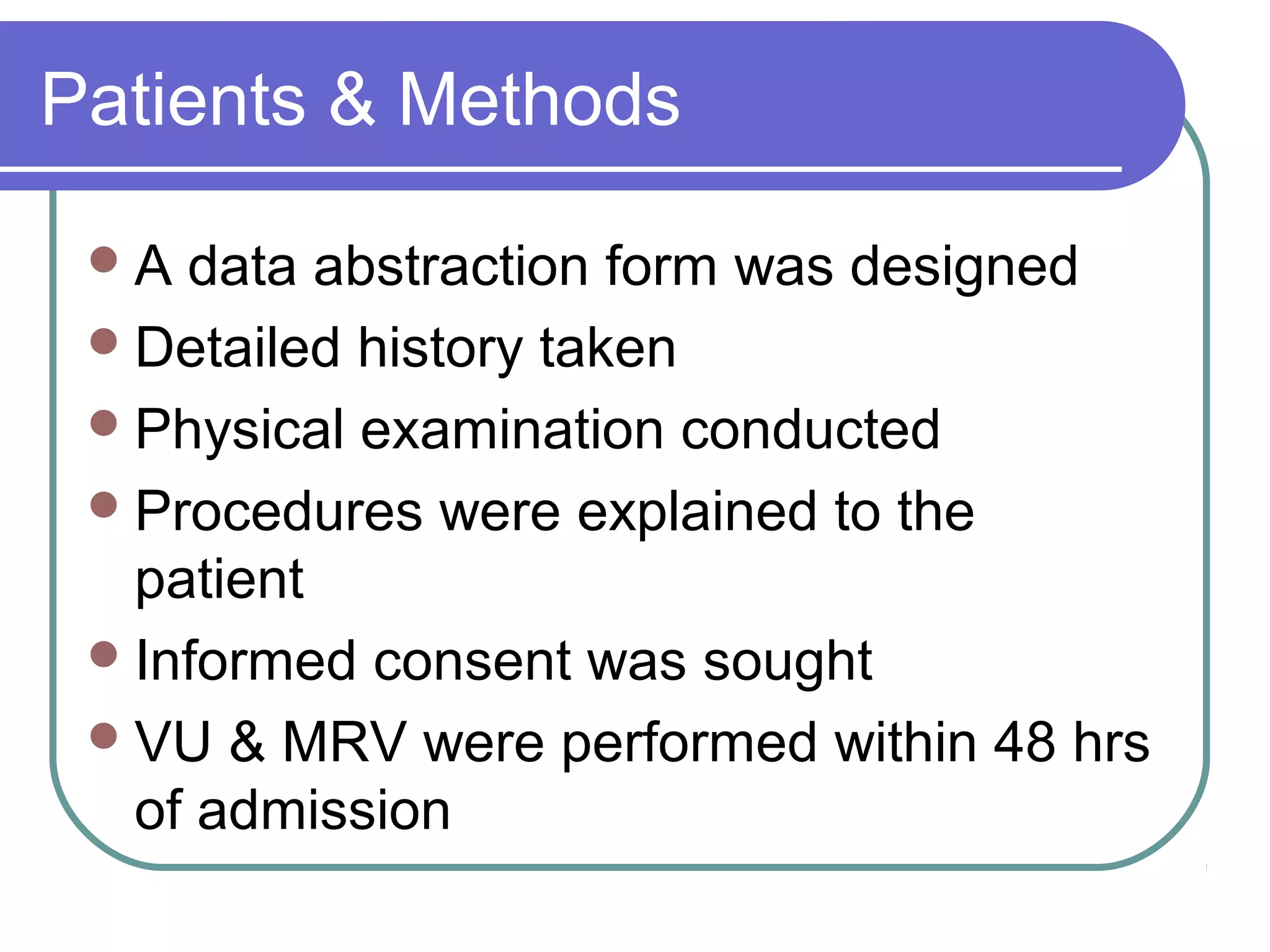Magnetic resonance venography & venous ultrasosnography for diagnosisng ...