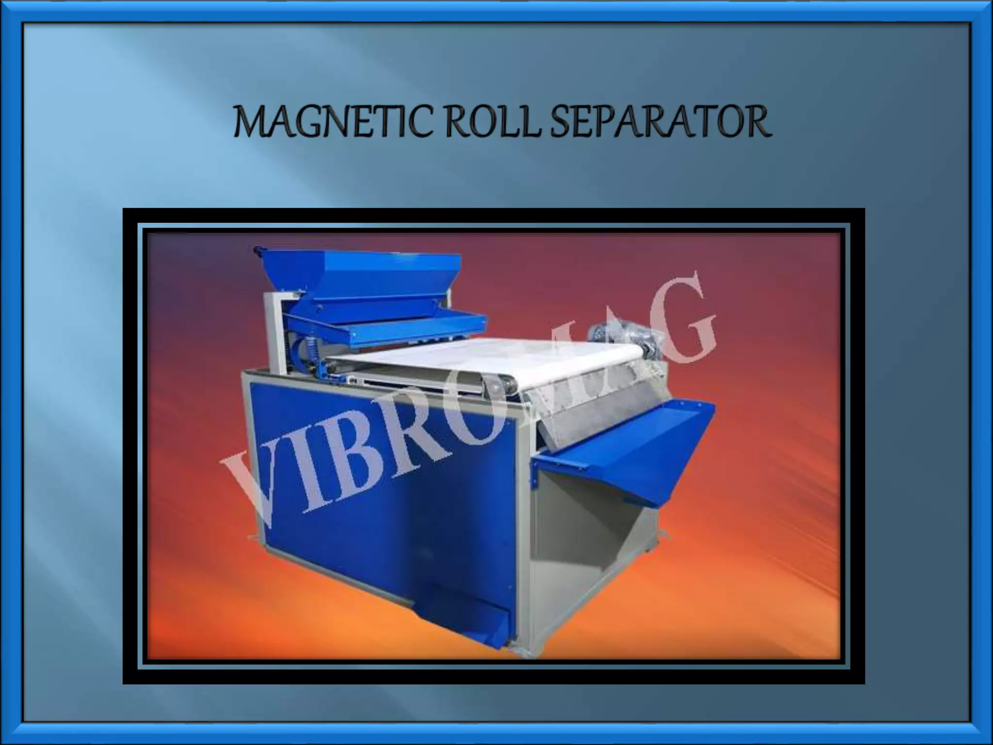 Magnetic Roller Separator,Magnetic Separator,Suspension Magnet ...
