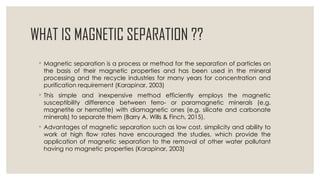 Magnetic separation analytical technique.pptx