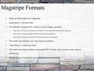 Magnetic stripe on the back of credit card | PPT