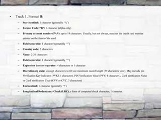 Magnetic stripe on the back of credit card | PPT