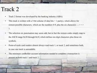 Magnetic stripe on the back of credit card | PPT