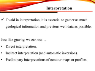 Magnetic Survey for exploration and its interpretation.pptx