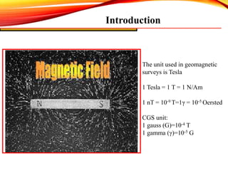 Magnetic Survey for exploration and its interpretation.pptx