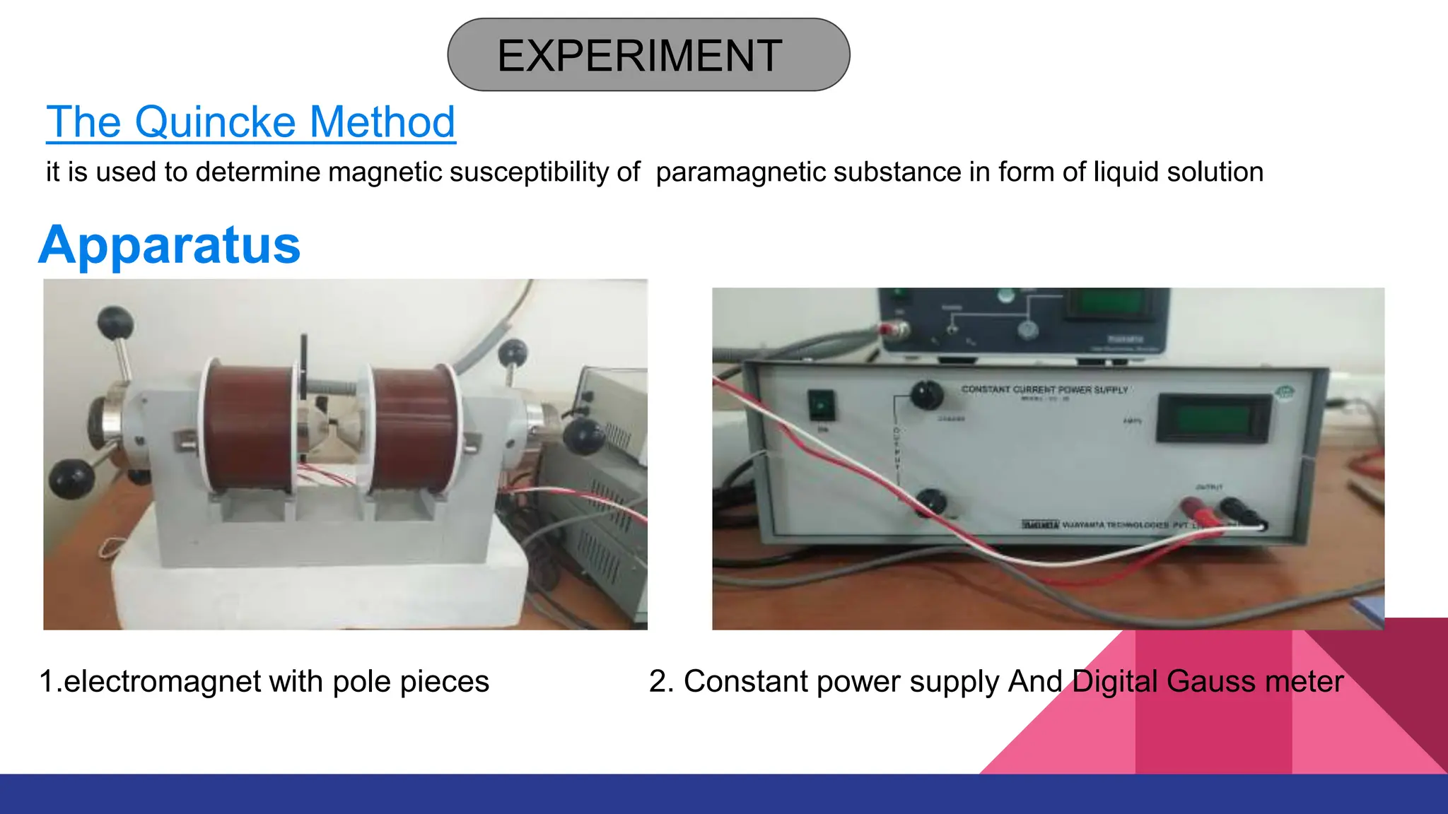 magnetic susceptibility experiment .pptx