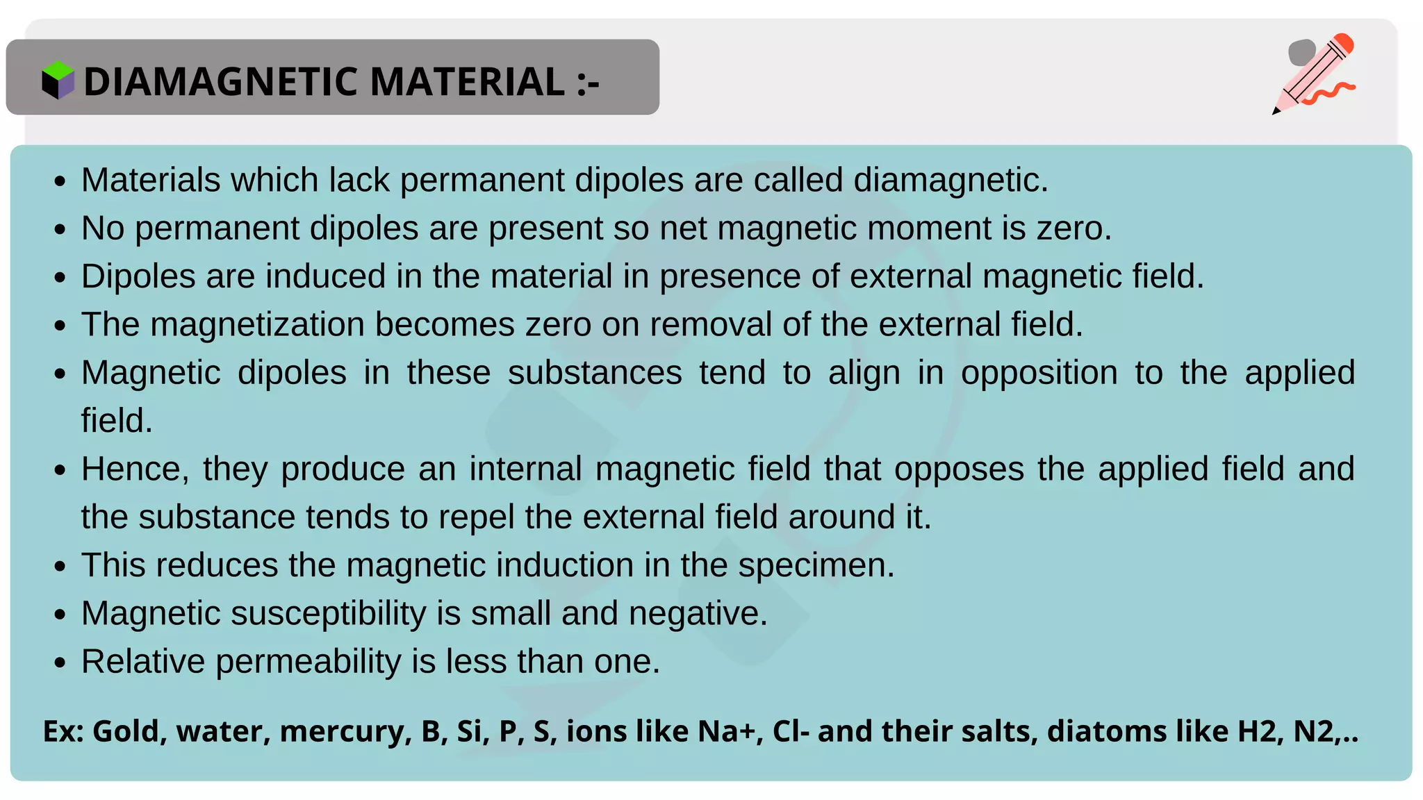 Magnetic Materials, Properties of magnetic materials and it's ...