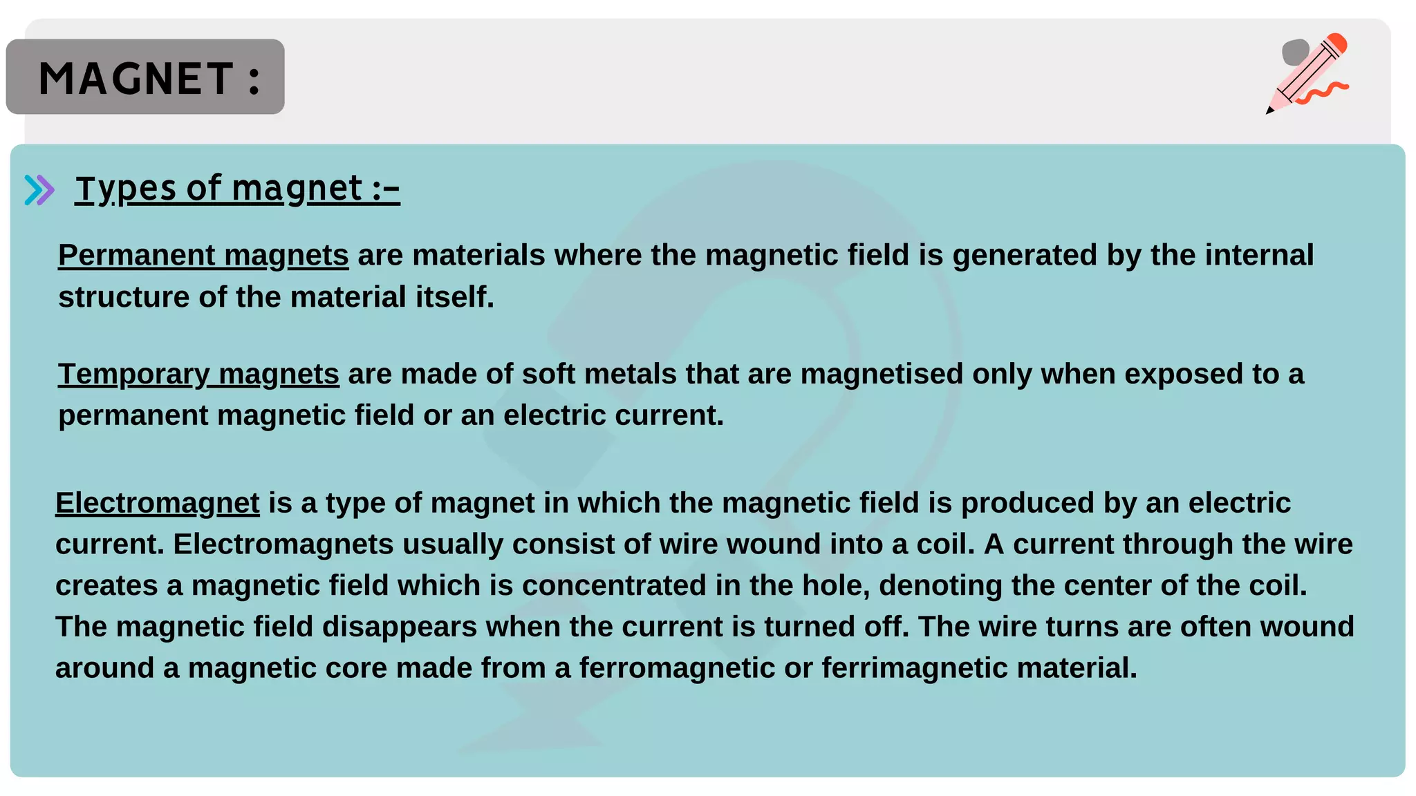 Magnetic Materials, Properties of magnetic materials and it's ...