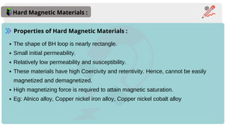 Magnetic Materials, Properties of magnetic materials and it's ...