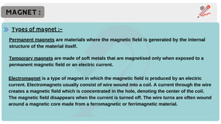 Magnetic Materials, Properties of magnetic materials and it's ...