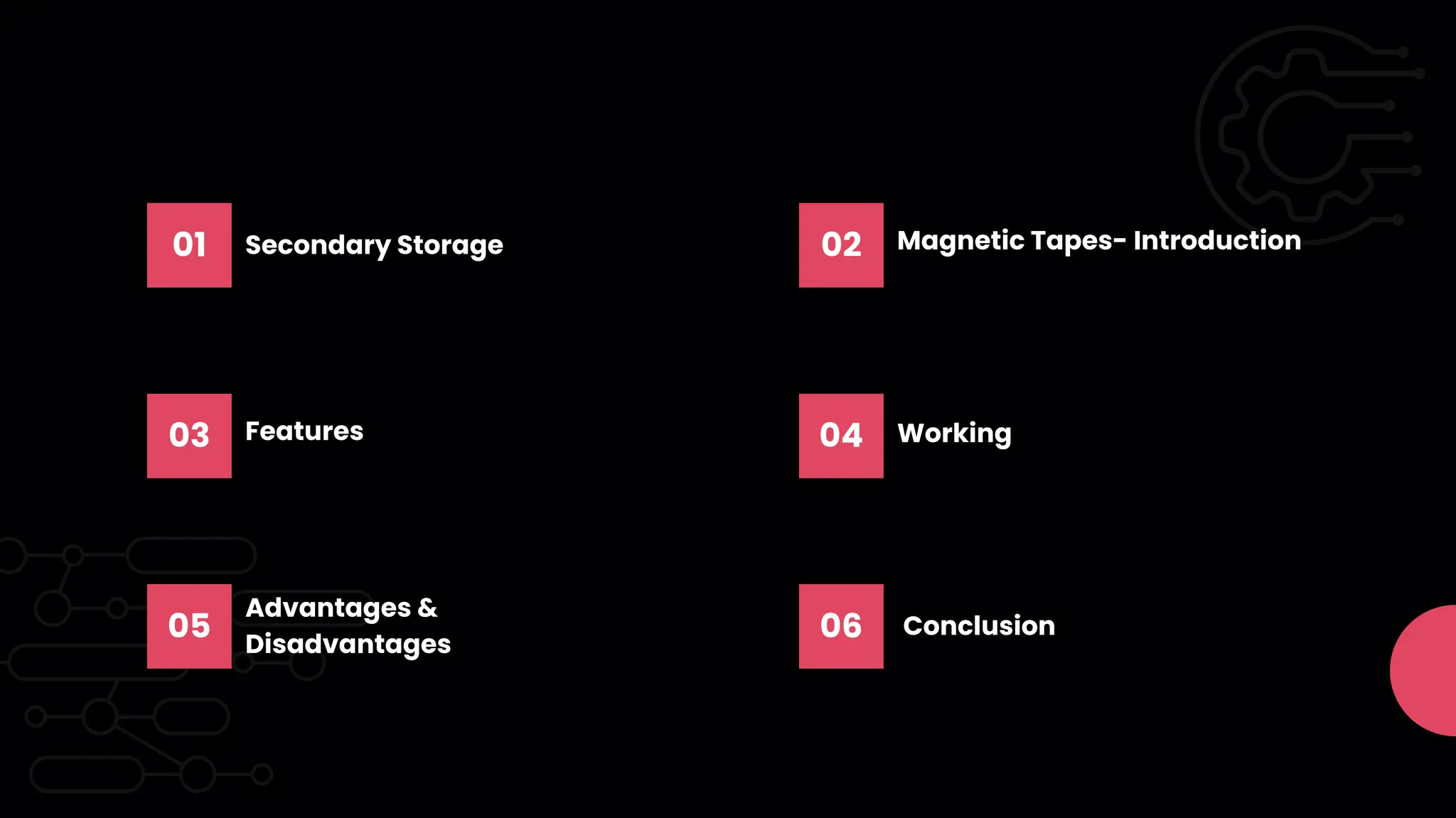 Powerpoint presentation about magnetic tapes | PPT