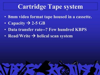 Magnetic tape system | PPTX