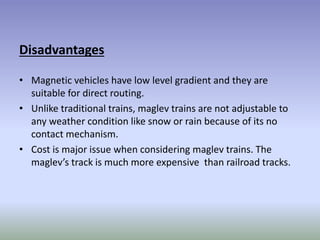 Magnetic vehicle | PPTX