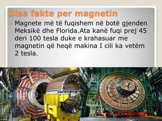 Magneti dhe fusha magnetike | PPTX