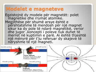 Magneti dhe fusha magnetike | PPTX