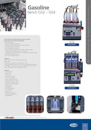 Magneti Marelli Diesel & Gasoline Injector Test Bench | PDF