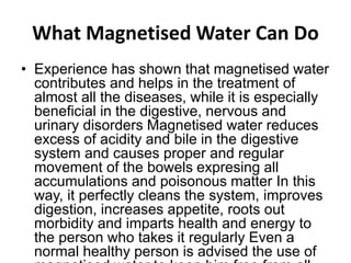 Magnetisation of Water and Other Liquids.pptx