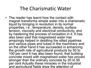 Magnetisation of Water and Other Liquids.pptx