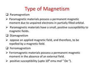 Magnetism | PPTX