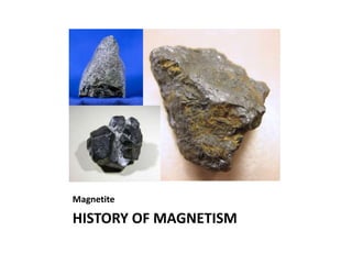 Magnetism and Electricity - ppt useful for grade 6,7 and 8 | PPTX
