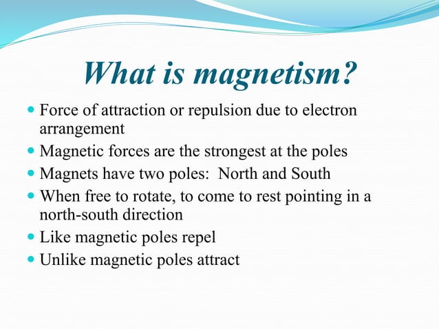 Magnetism | PPTX | Physics | Science