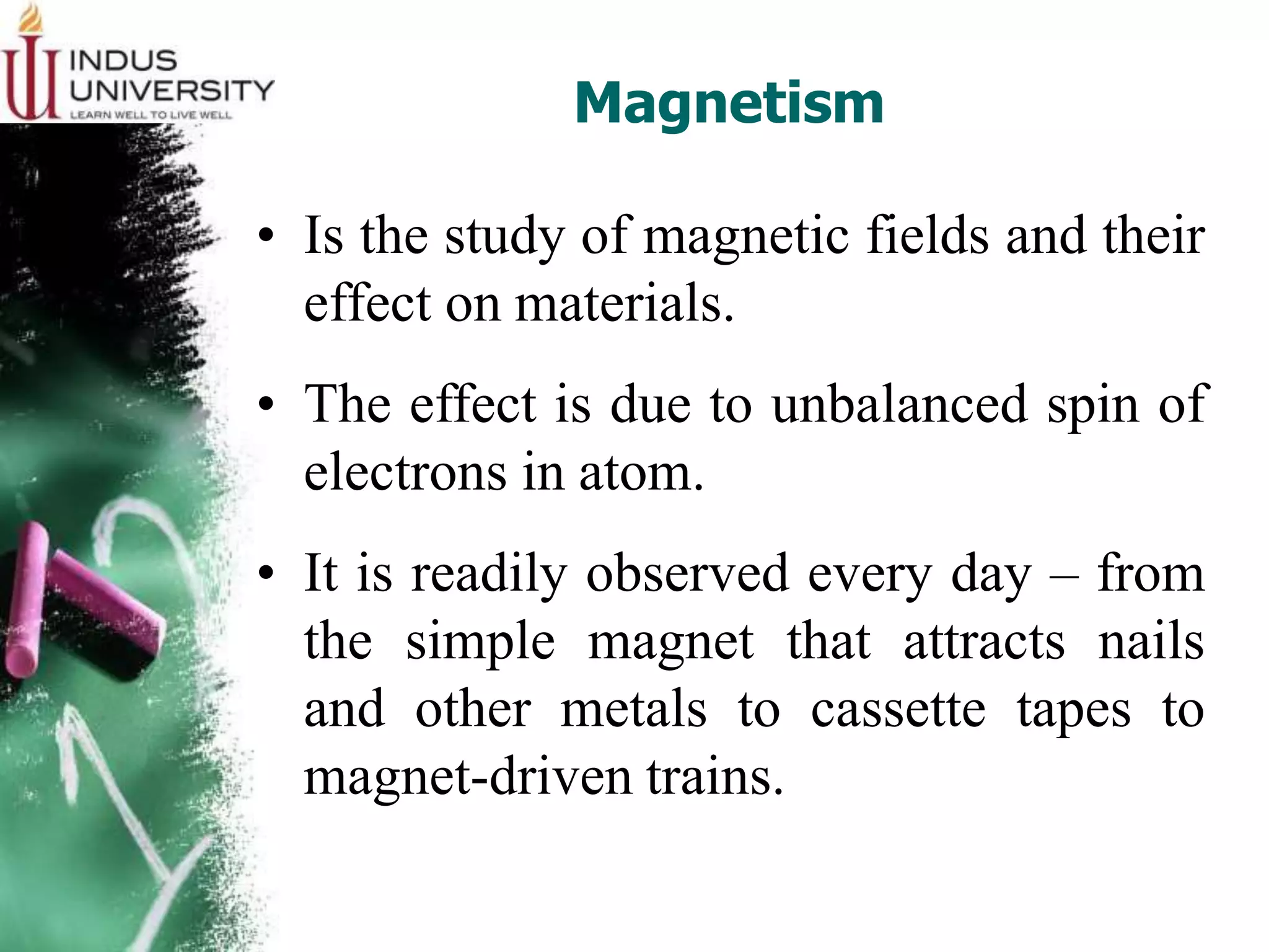 Electro Magnetism | PPTX | Geography | Science