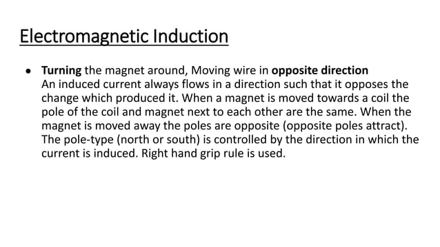 Magnetism and its introduction, electro magnetism | PPT