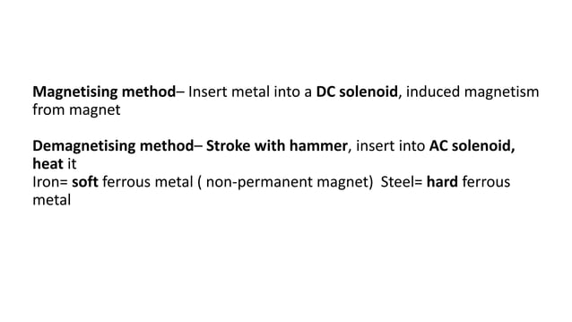 Magnetism and its introduction, electro magnetism | PPT