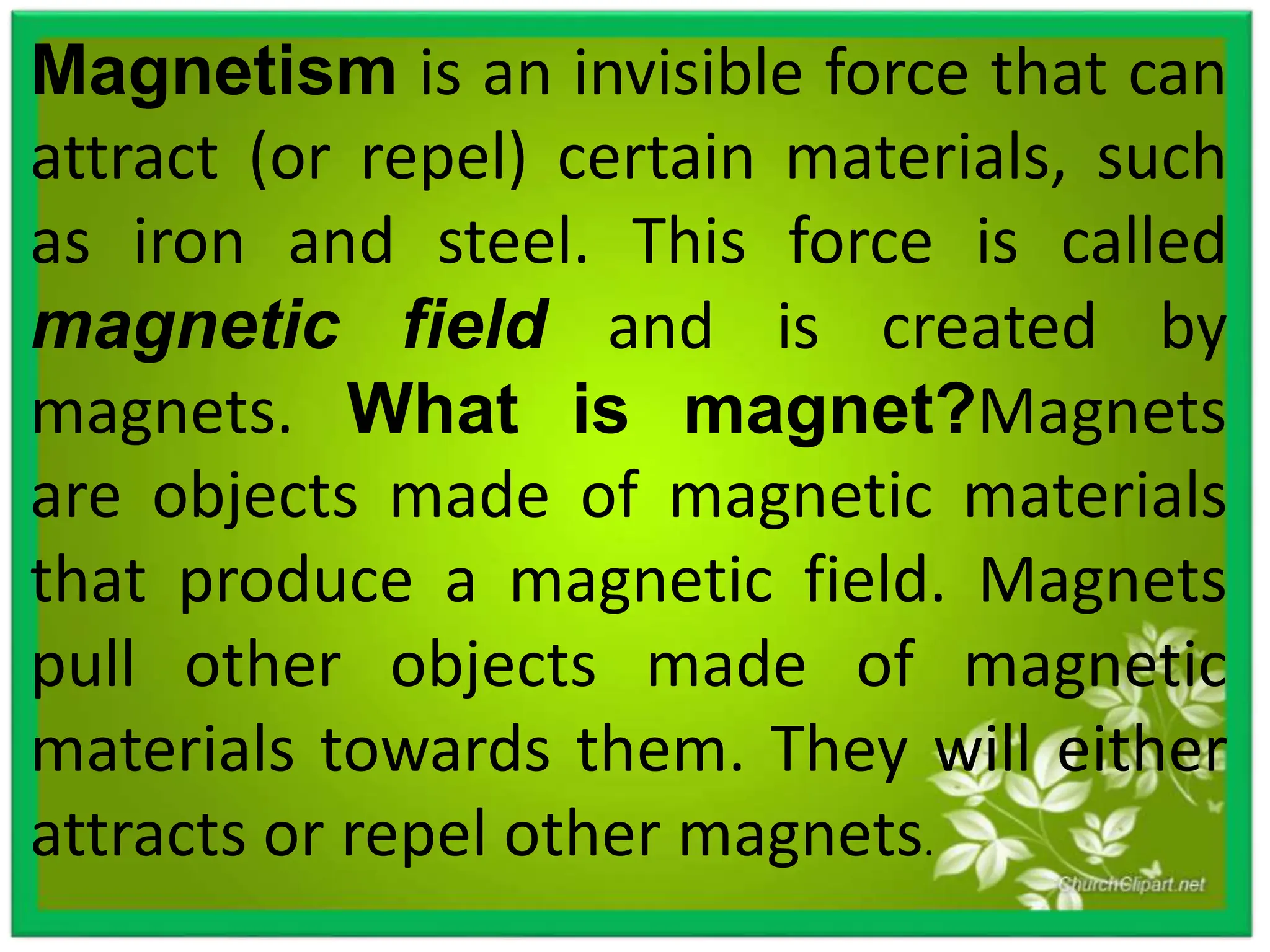 Powerpoint Presentation on Magnetism.pptx