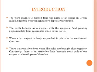 MAGNETISM physics an plus two class.pptx