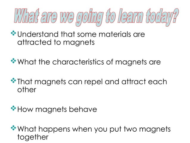 magnetism and its applications in daily lives | PPT